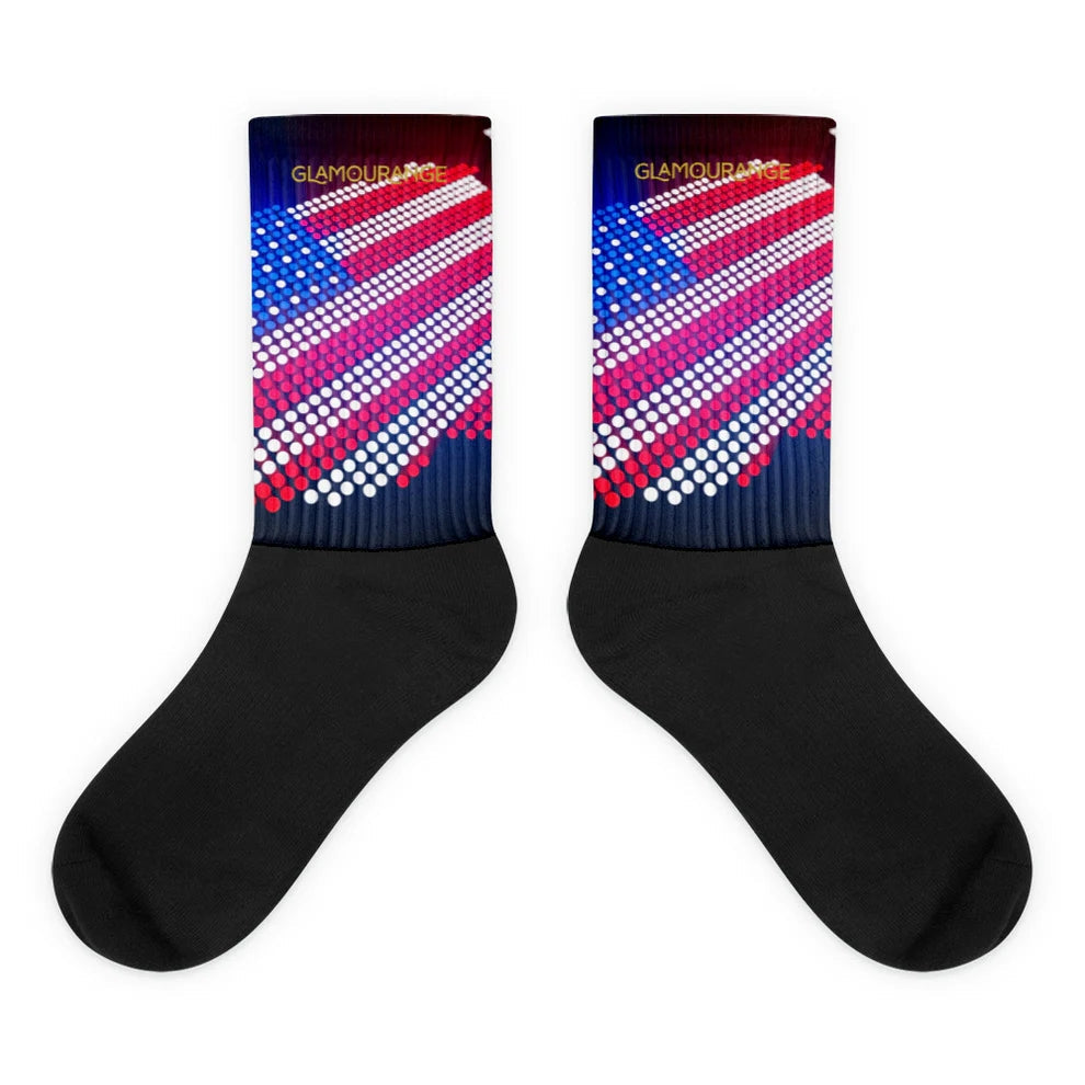 Black Foot Sublimated Socks (Patterns) – Glamourange